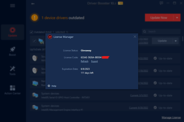 Driver Booster 10 Pro License Key - (Feb 2025) Update - ONHAXPK